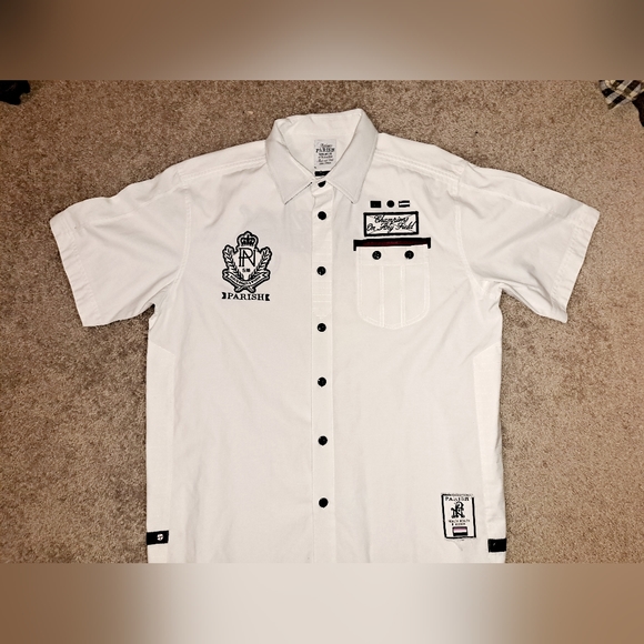 Shirts | Xl Men Embroidered Cargo Shirt | Poshmark
